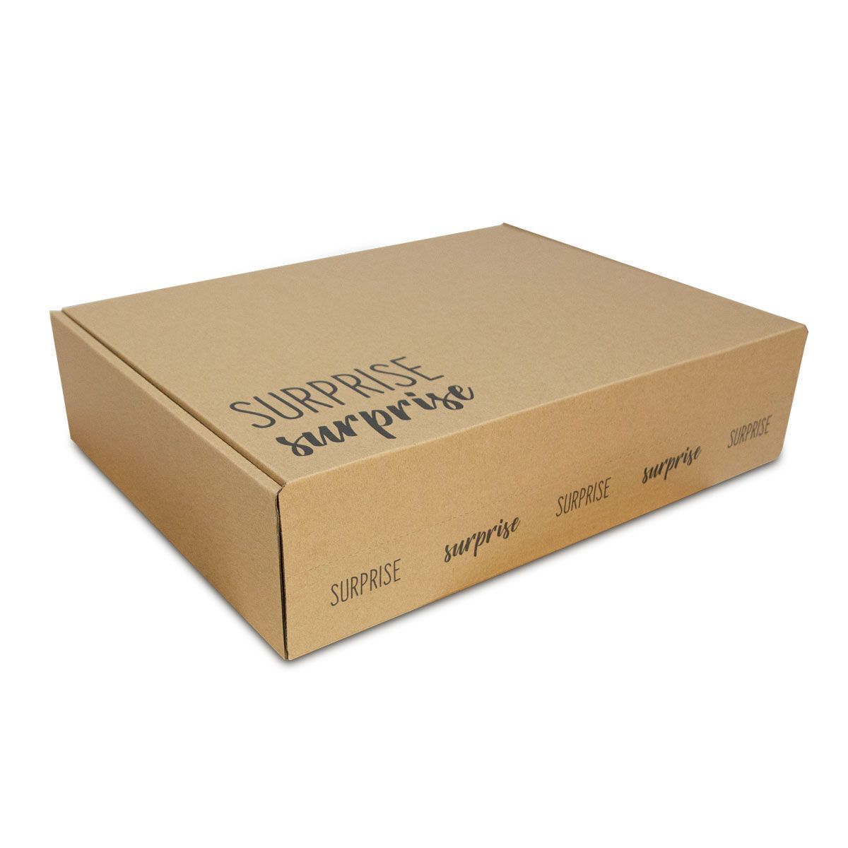 Bestel verzenddozen met retourstrip - Surprise | FF-PACKAGING